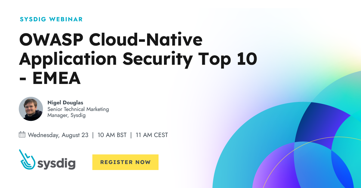 OWASP Cloud-Native Application Security Top 10 - EMEA OWASP Cloud-Native Application Security Top 10 - EMEA
